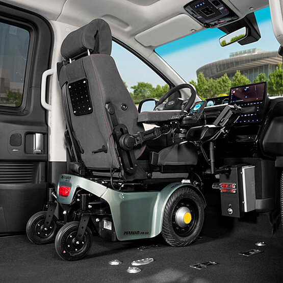 PARAVAN Hyundai Staria: vehicle conversion for disabled drivers